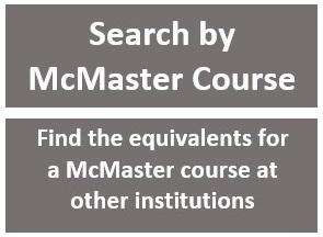 Transfer Credit Search